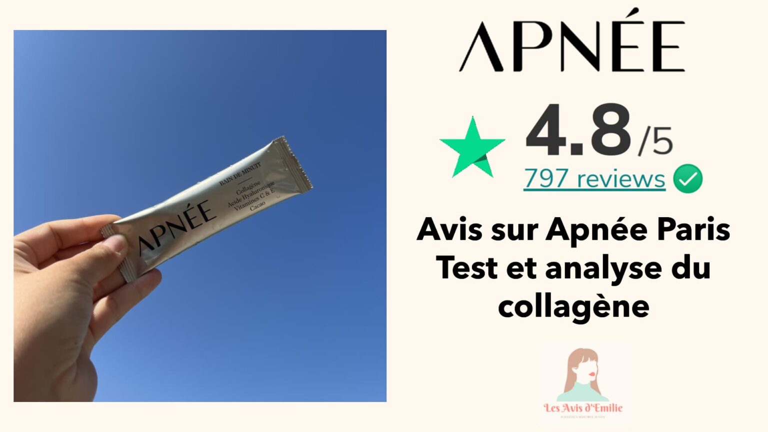 Avis sur Apnée Paris : Mon test avec analyse complète de leur collagène