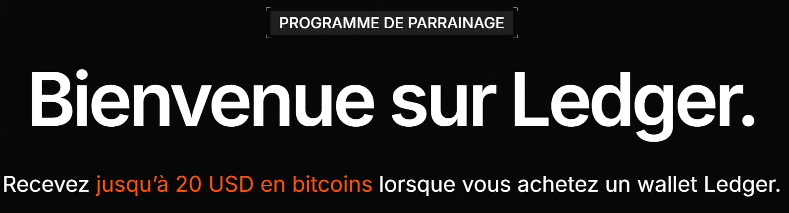 Code Promo Ledger : 20€ Offerts en janvier 2026 | Code Exclusif