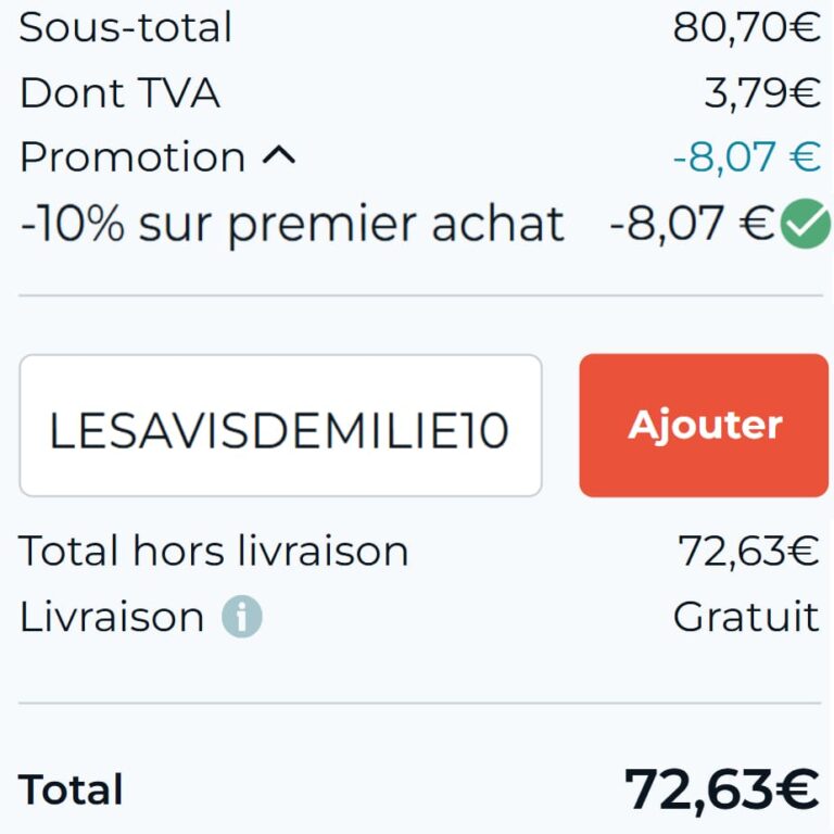Nos meilleurs codes promo de marques de nutrition : jusqu'à -40% ! - Les Avis d'Emilie