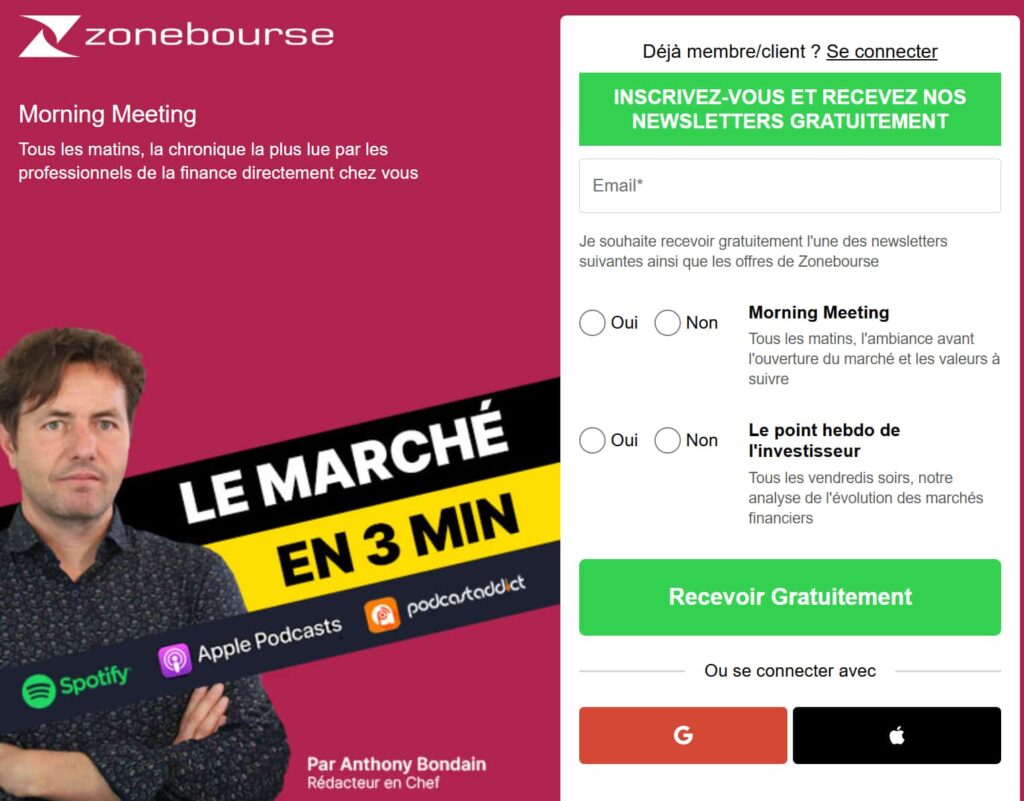 Mon avis sur Zonebourse : revue complète de la plateforme et des formules
