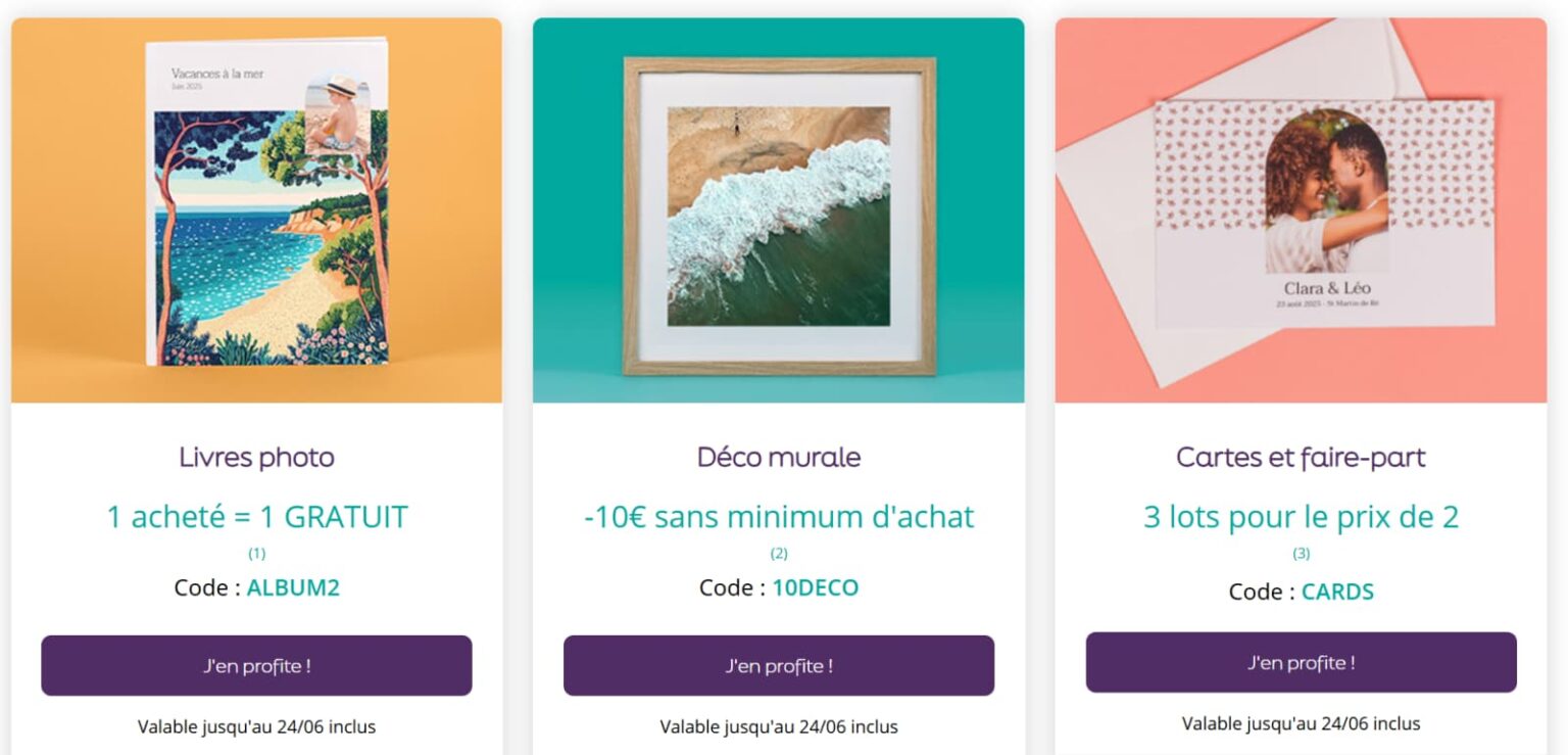Code Promo Photoweb -50% + livraison gratuite avec notre code exclusif