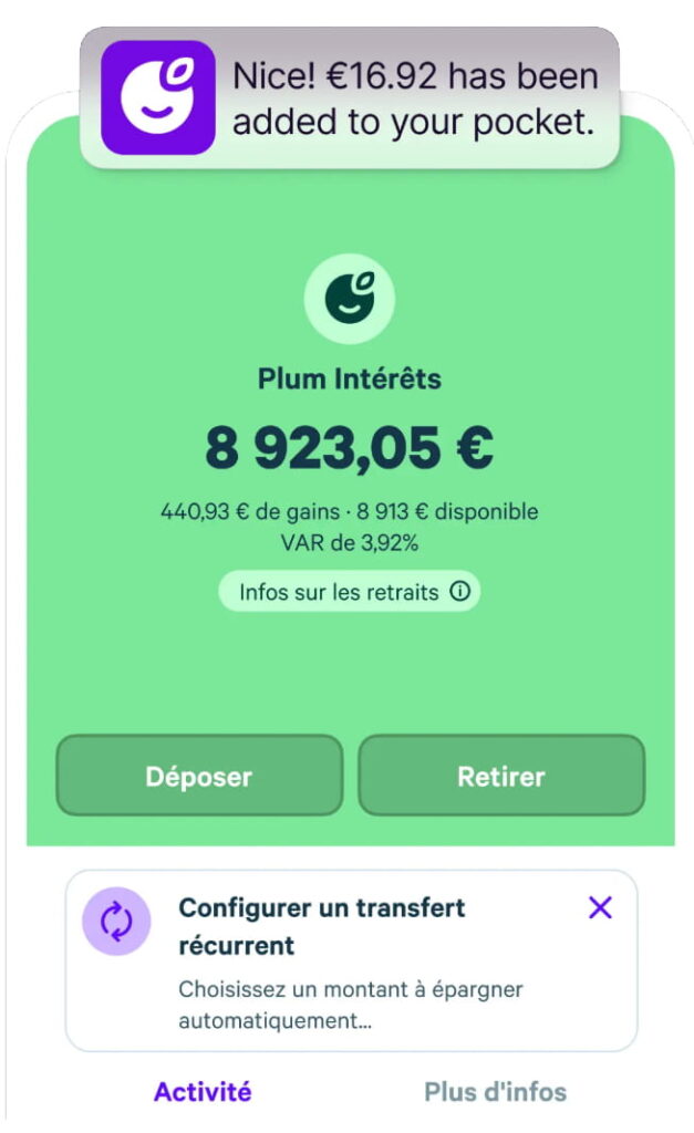Avis sur Plum : Explications et analyse de l'application d'épargne