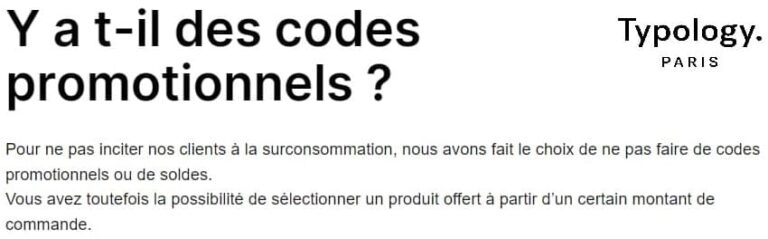 Code Promo Typology : Obtenez une réduction spéciale sur votre achat