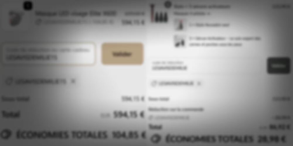 Mes meilleurs codes promo de marques de beauté (Nooance, Aromazone ...